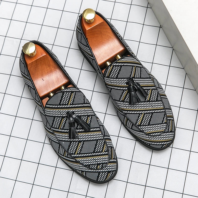 Checker Weave Loafer – Harbor & Thorne