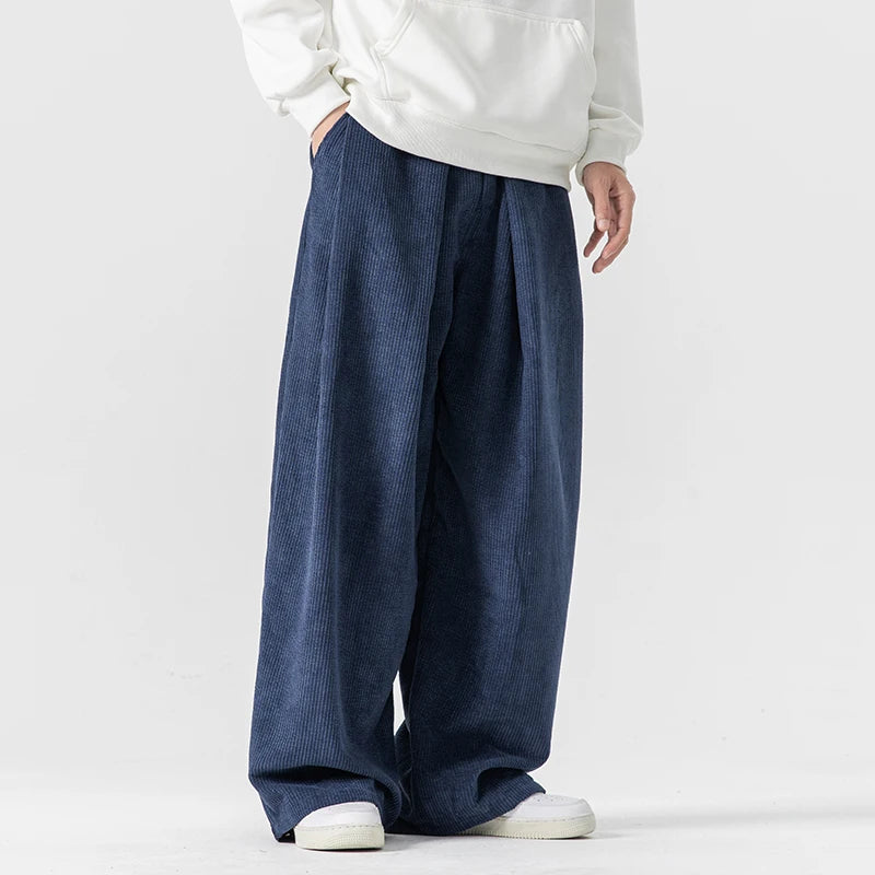 Maison Corduroy Wide-Leg Trouser – Harbor & Thorne