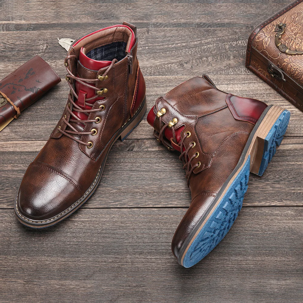 Bordeaux Heritage Leather Boots – Harbor & Thorne